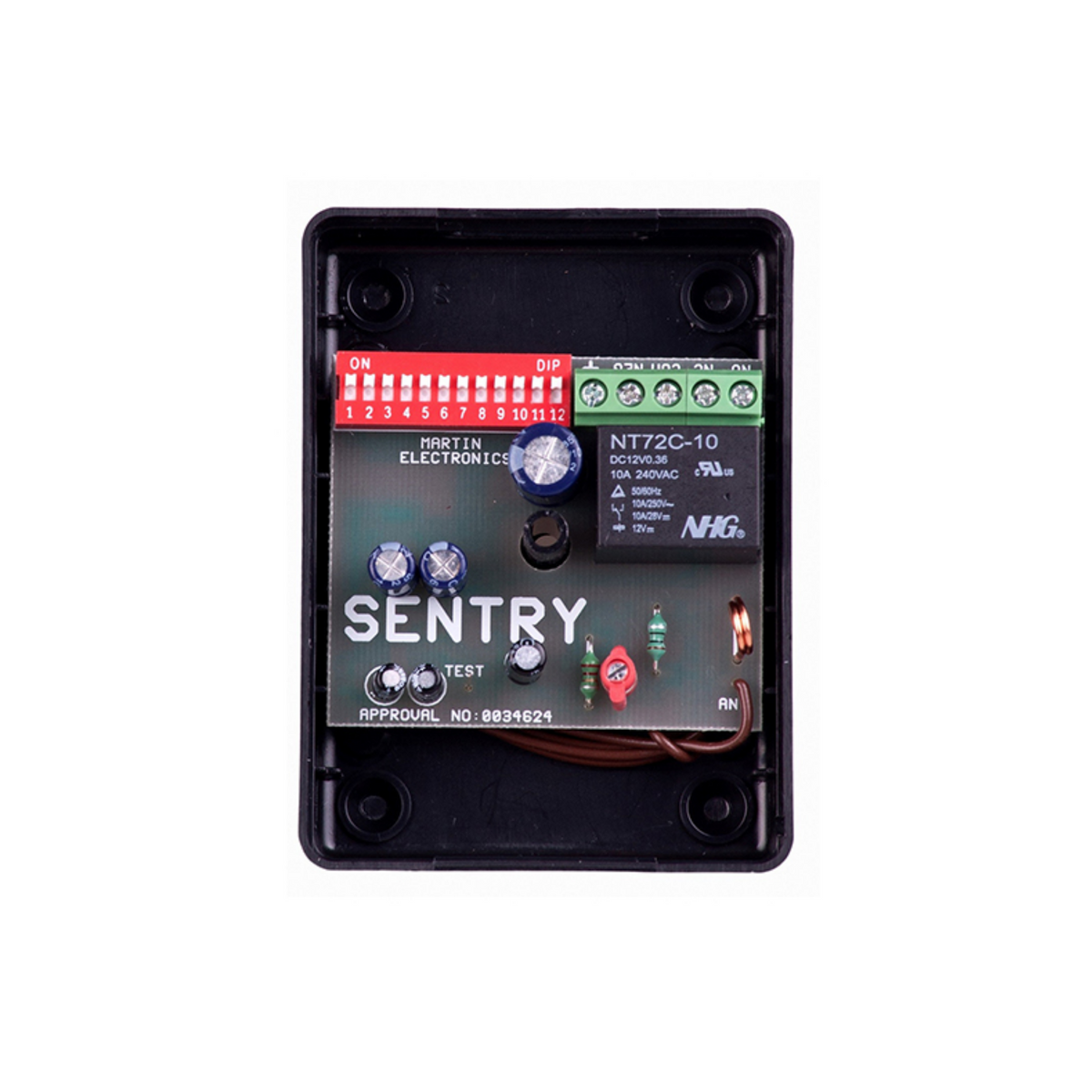 SENTRY - RX1 Binary Dip Switch Receiver 403mhz – Security Superstore Shelly Beach