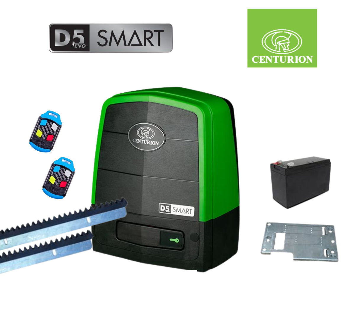 D5 EVO SMART Gate Motor Nylon Kit -*INCL. FOUNDATION PLATE* – Security ...