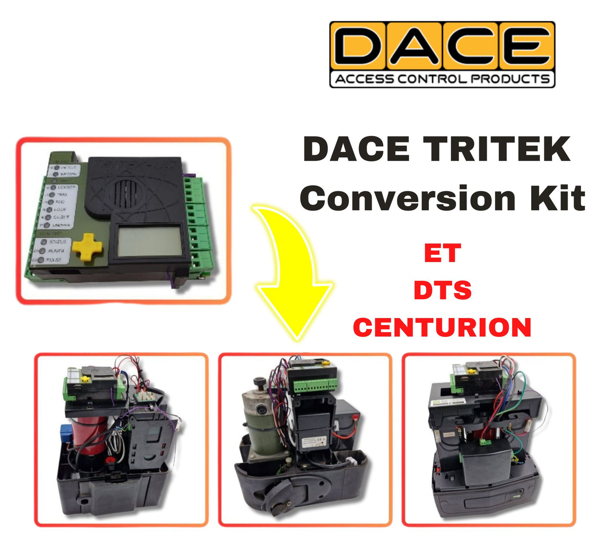 DACE TRITEK Conversion Kit- with Module for ET, Cen & DTS – Security ...
