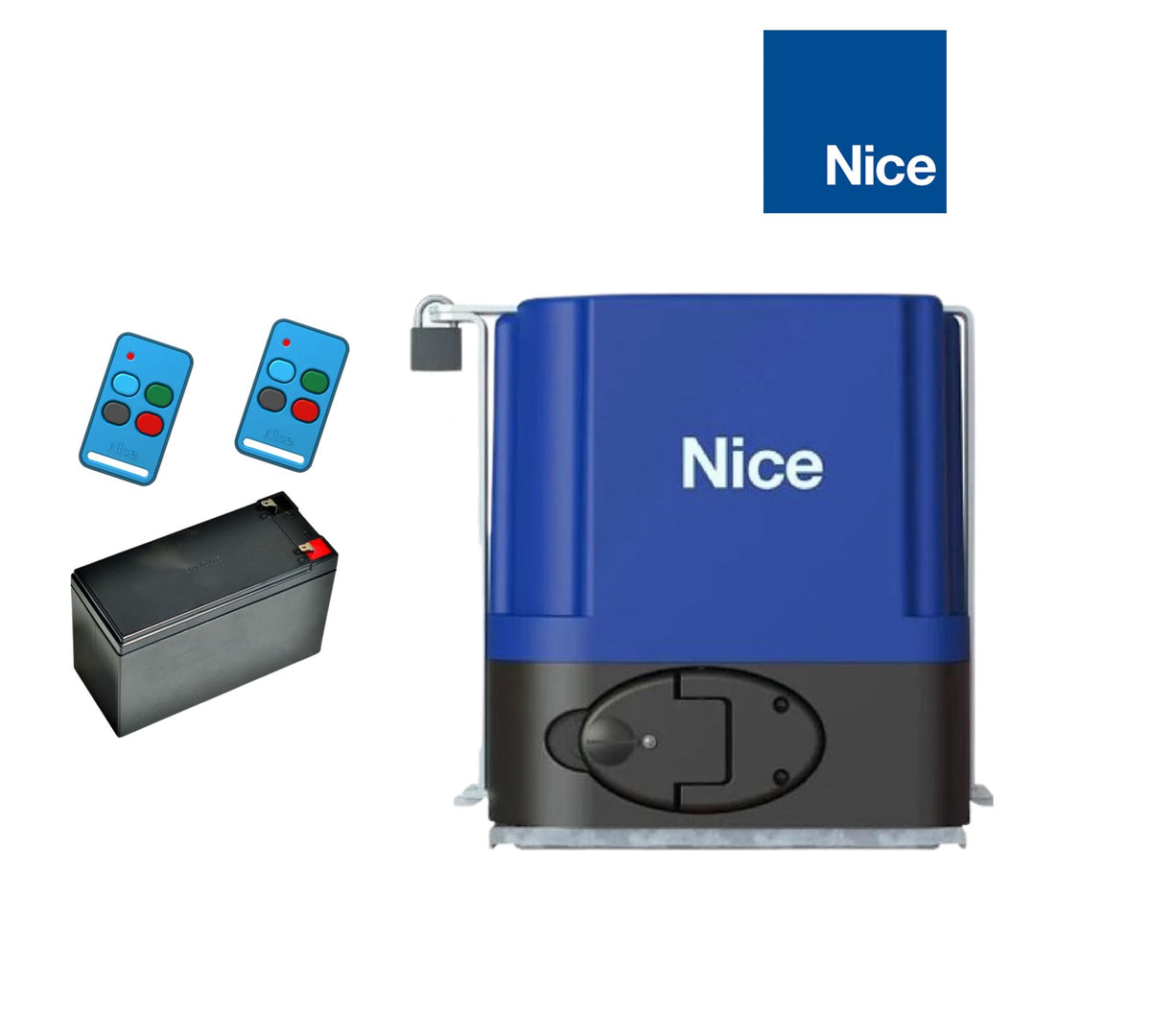 ET Drive 500LR On Plate Gate Motor BKit-Batt, 2xTX4, NoRack – Security ...