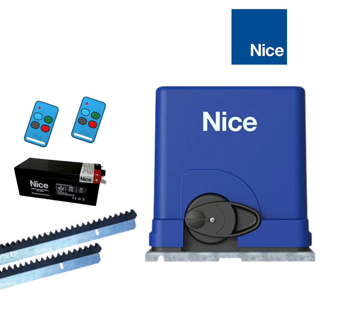 ET Drive 300 On Plate Gate Motor Kit 4m x Nylon Rack 2 x TX4 – Security ...