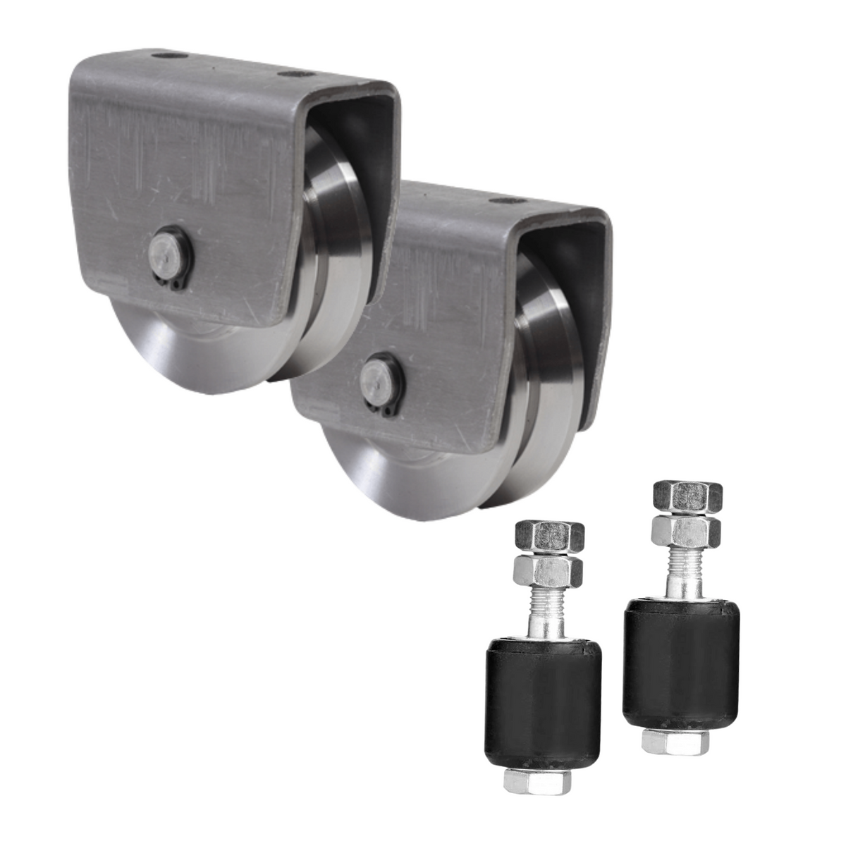 Gate Wheel Kit - 80MM V-Profile – Security Superstore Shelly Beach