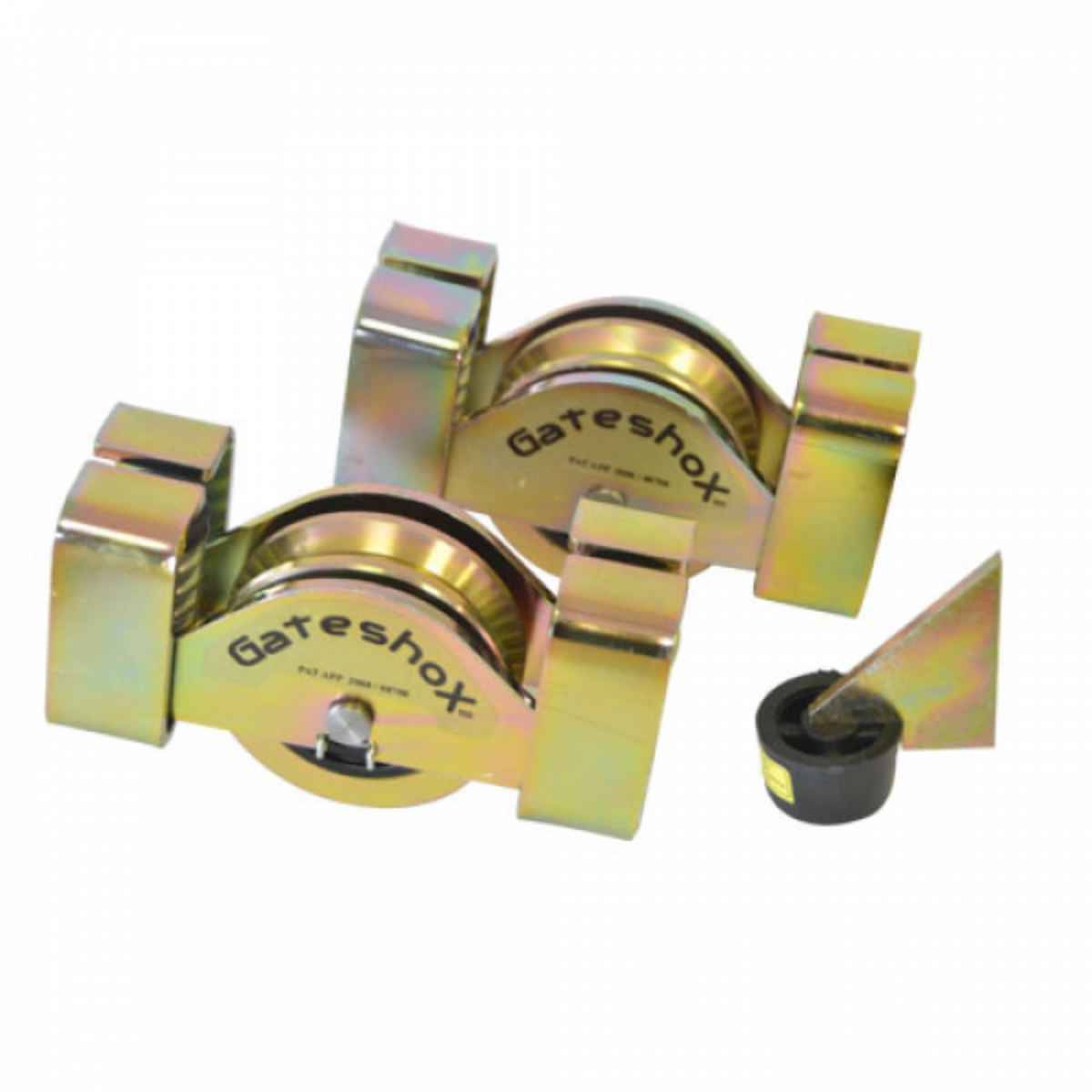 Gate Wheel Kit - Gate Shox Plain Steel WheelSet incl.Endstop – Security ...