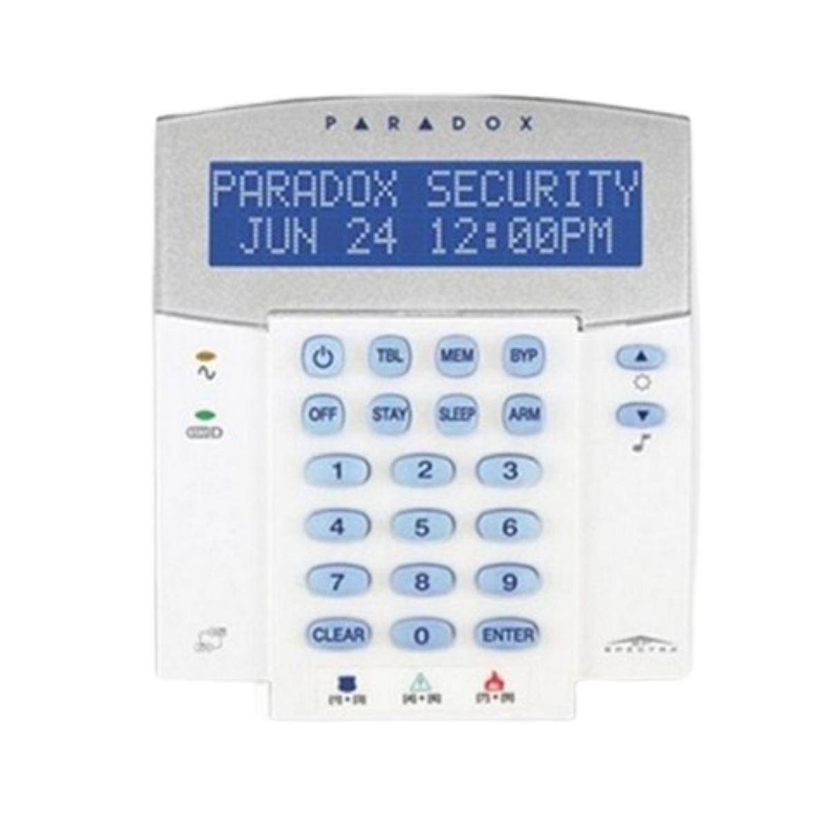 PARADOX - K37 32 ZONE WIRELESS ICON KEYPAD 433MHz – Security Superstore ...