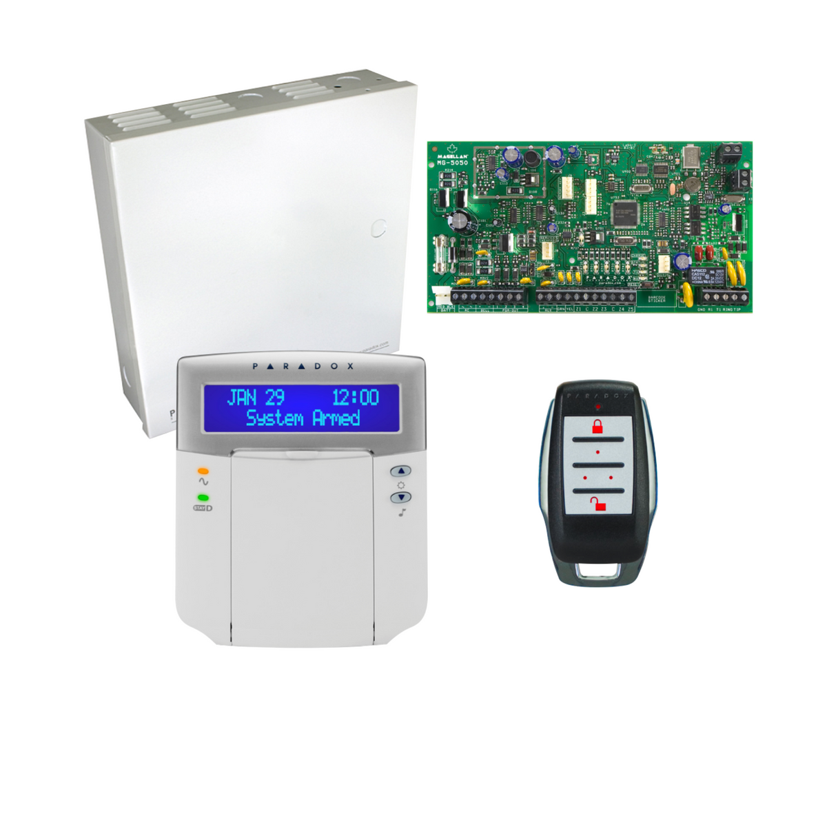 PARADOX - MG5050 (1XREM 25) UPGRADE K32 LCD KEYPAD KIT – Security ...
