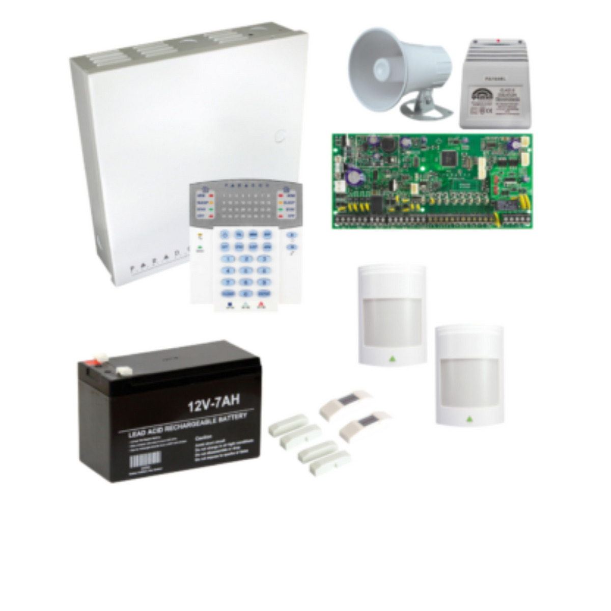 PARADOX - SP6000 8 ZONE K32 LED KEYPAD KIT - 2X476+PRO – Security ...