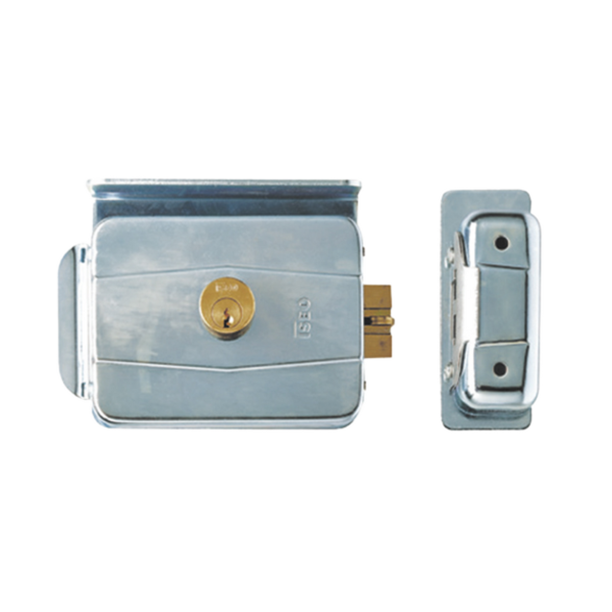 RIM LOCK - ISEO Rim Lock Universal No Button – Security Superstore ...